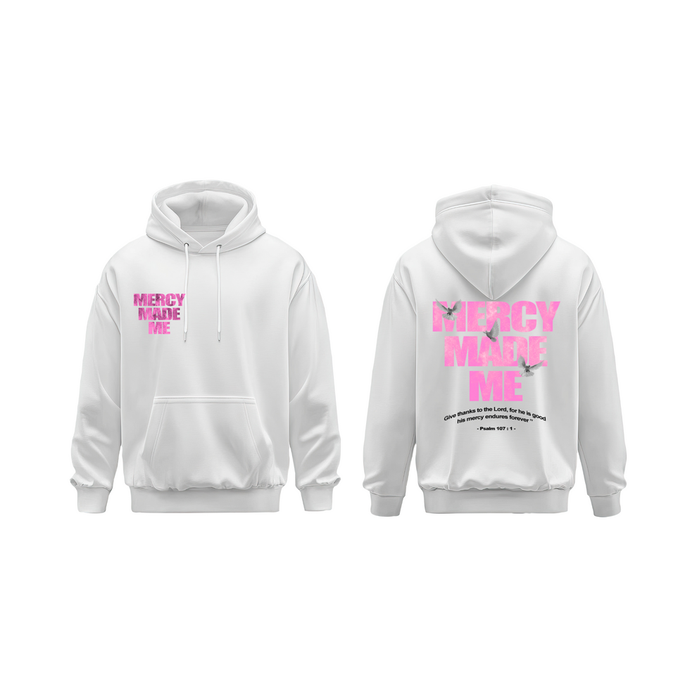 Mercy Made me Hoodie- Christain Faith streetwear – on my granny apparel